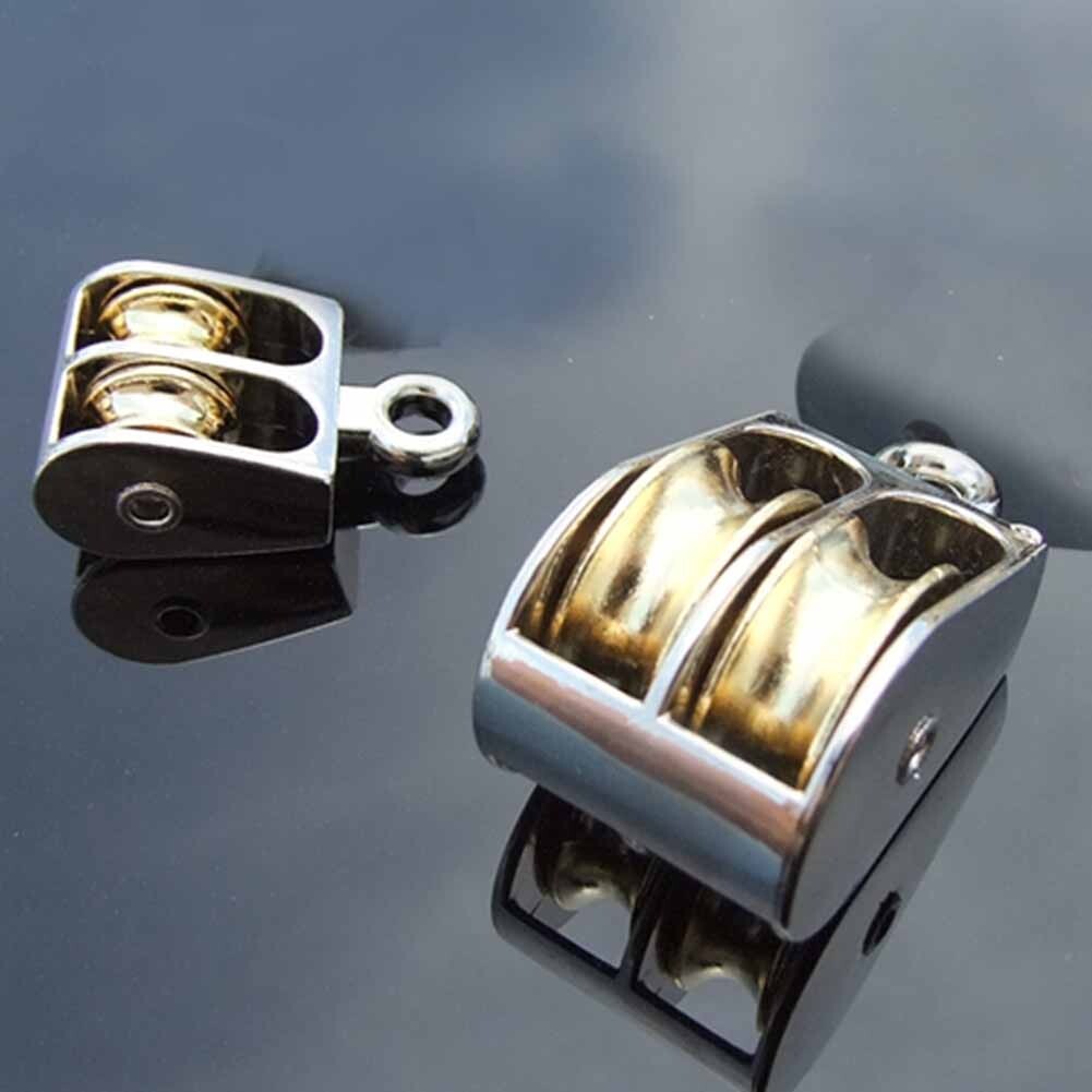 Heavy Duty Metal Lifting Wheel for DIY Projects 75mm Double Fixed ...