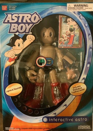 ASTRO BOY Interactive Astro - - BANDAI/CARTOON NETWORK in BOX ...
