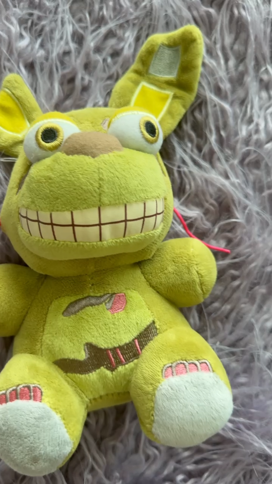 Springtrap Plush Five Nights at Freddy’s – 8.5" Green FNAF 2016 – Rare ...