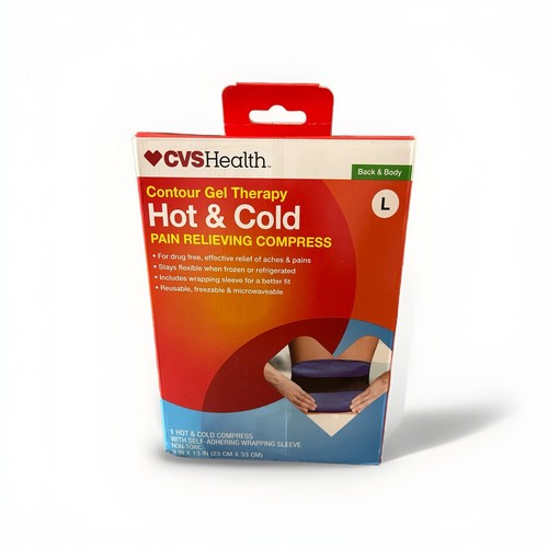 Hot Cold Compress Pain Relief Gel Therapy Size L Back Body Heat Ice ...