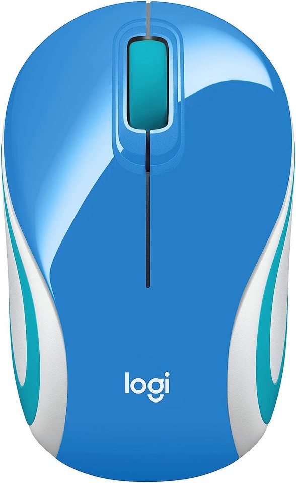 Logitech Wireless Mini Mouse M187, Pocket Sized Ultra Portable Mouse ...