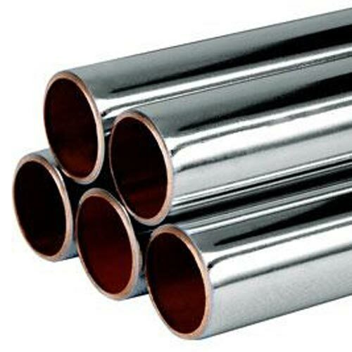 Wednesbury 15mm Width Chrome Plated Copper Pipe 50mm to 600mm with Free ...
