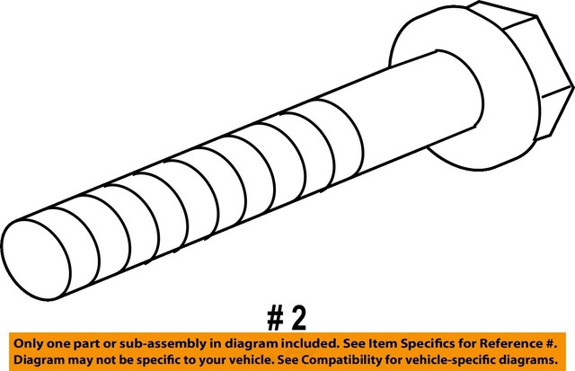 BMW OEM 00-18 X5 Rear Suspension-Strut Bolt 31106769434 | eBay