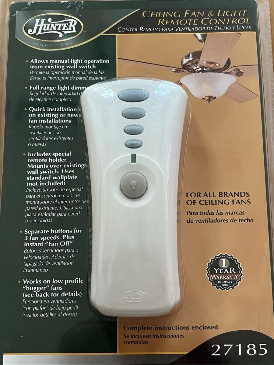 Hunter Ceiling Fan Remote Control Installation