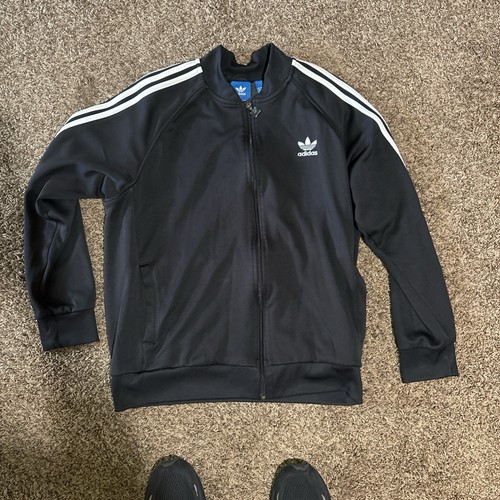 Black And White Adidas Jacket Men Size Xl | eBay