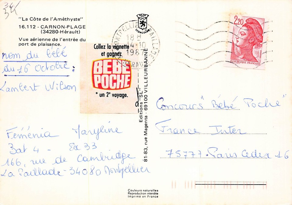 34 CARNON PLAGE LA COTE DE L AMETHYSTE | eBay