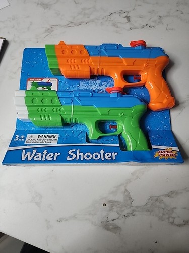 2 Pack Water Guns Shooter Gun Super Power Squirt Guns | eBay