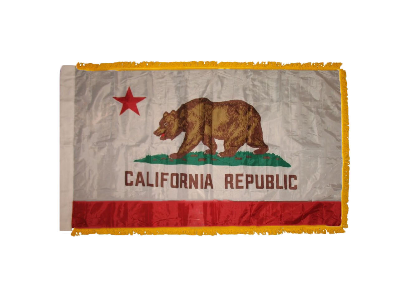 3x5 California State Poly Nylon Sleeve w/ Fringe Flag 3'x5' Banner | eBay