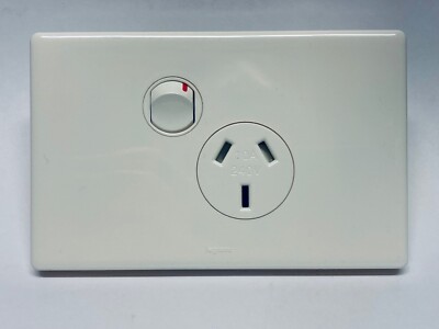HPM / Legrand - XL Life Single Power Point Flush Mount - GPO 10A 250V ...