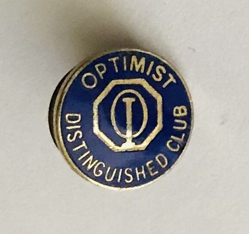 Optimist Distinguished Club Pin Badge Novelty Rare Vintage (C3) | eBay ...