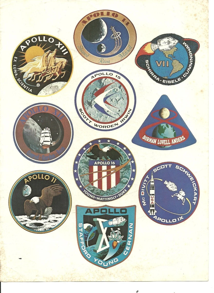 Nasa Apollo Stickers