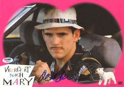 Matt Dillon Signed There's Something About Mary 10x12 Lobby Card Photo ...