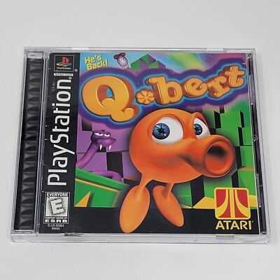 Q*bert (PlayStation 1 PS1) CIB COMPLETE & TESTED 76930996904| eBay