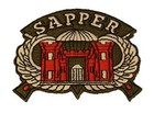 US ARMY ENGINEER SAPPER PATCH W/ CASTLE BRANCH INSIGNIA ESSAYONS 12B ...