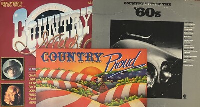 COUNTRY COMPILATIONS Vintage Vinyl LP YOU PICK! See Description For ...