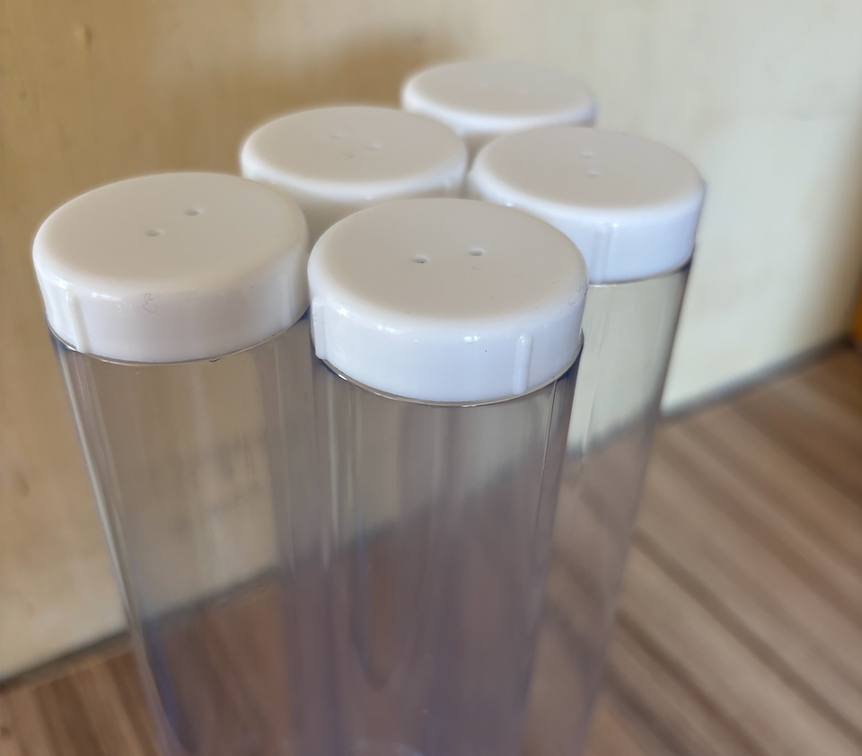 VARIOUS BUTTON TUBES CLEAR BUTTON TUBE FOR ALL YOUR STORAGE NEEDS | eBay UK