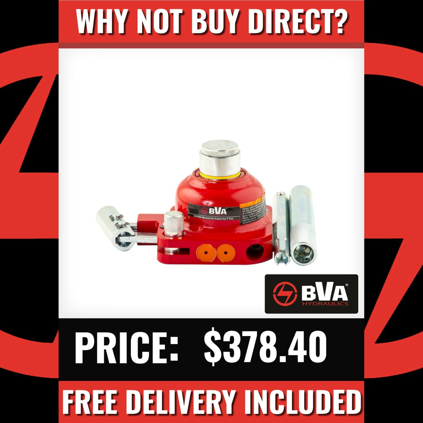 BVA 5 TON LOW PROFILE MINI JACK 60MM-80MM | eBay