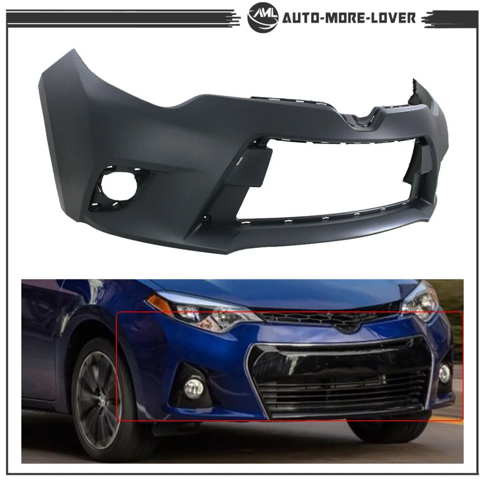 How To Replace Bumper Cover 2014 2019 Toyota Corolla 56 Off