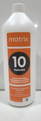 Matrix 10 Volume Cream Developer 32oz SoColor-NWOB | eBay
