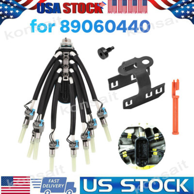 FUEL INJECTOR SPIDER FOR CHEVY PICKUP TRUCK V8 5.0L 5.7L FJ504 17091626 ...