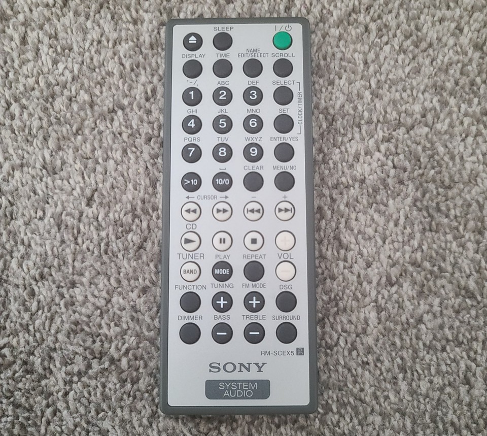 Sony CMT-EX5 Compact Vertical CD Player Stereo System, Tested Works ...