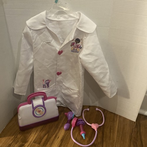 Disney Doc McStuffins Doctor Lab Coat & Dr. Bag & Accessories | eBay