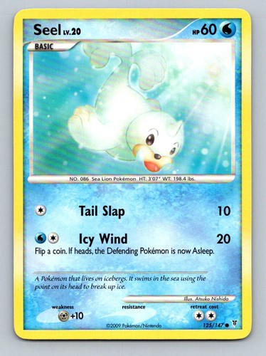 Pokemon Seel Mysterious Treasures 97/123 Light Play LP+ or Better | eBay