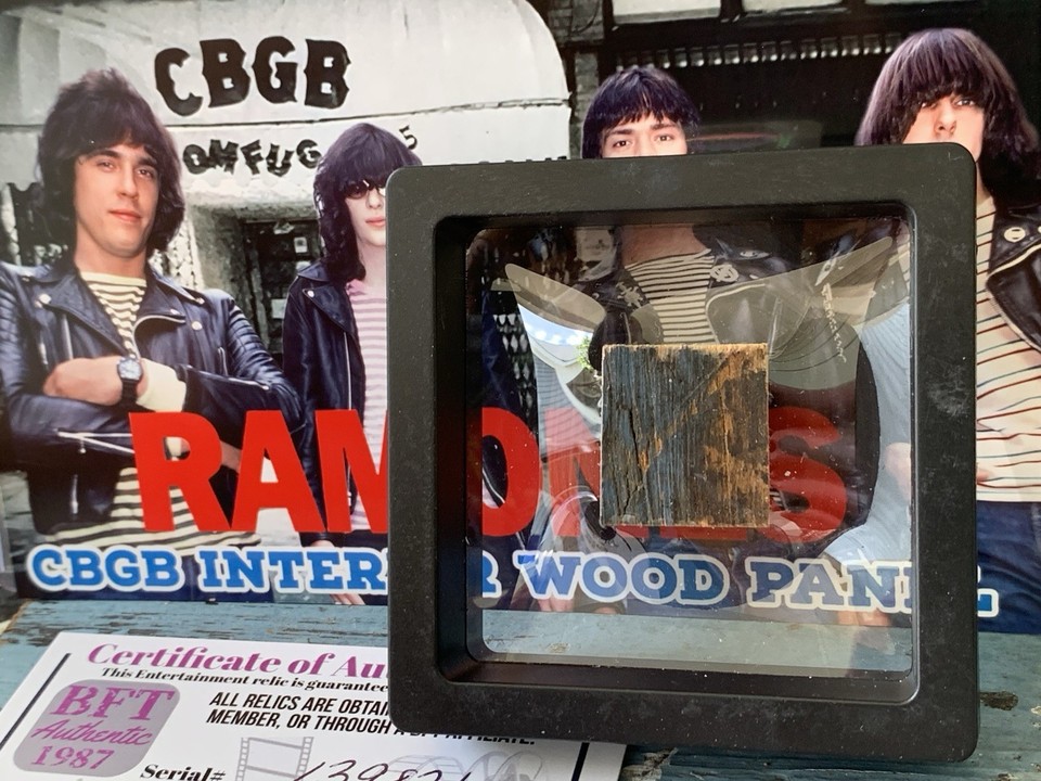 CBGB Original Interior Wood The Ramones Punk Rock Manhattan New York | eBay