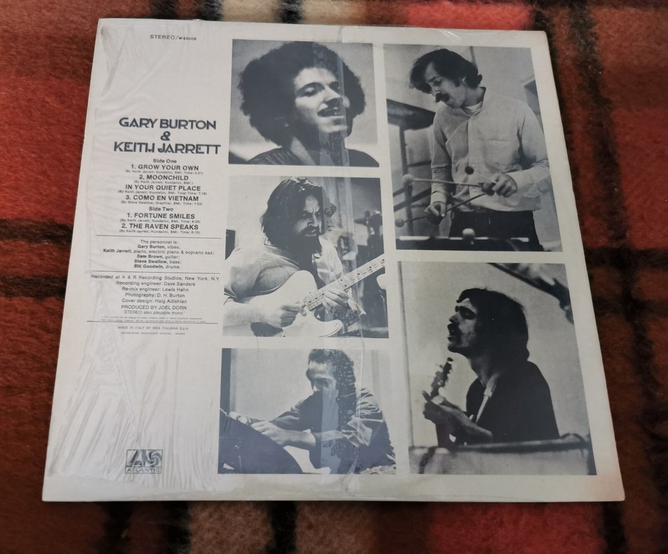 GARY BURTON & KEITH JARRETT 'GARY BURTON & KEITH JARRETT' TOP JAZZ/POST ...