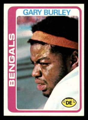 1978 Topps #395 Gary Burley Cincinnati Bengals Football Card NM-MT ID ...