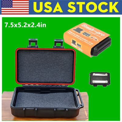 Magnetic Hidden Stash Box Under Car Secret Compartment Security Safe ...