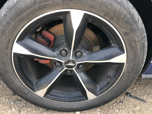 2018-2021 FORD MUSTANG 18x8 Aluminum 5 Spoke Black Polished Wheel Rim ...