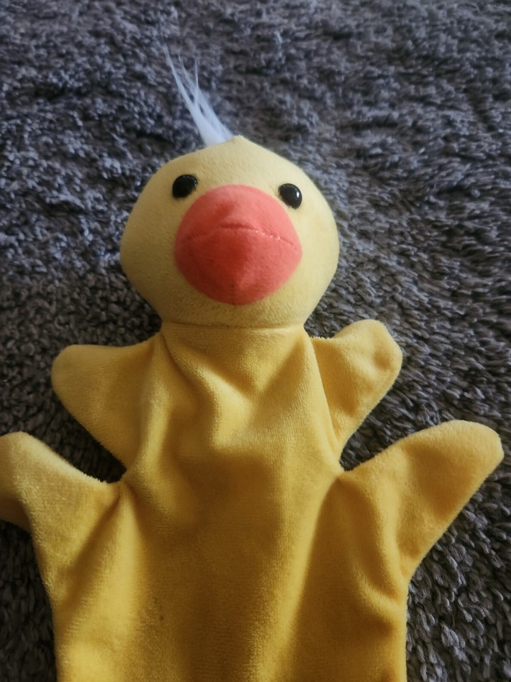 Yellow Cloth Duck Hand Puppet | eBay
