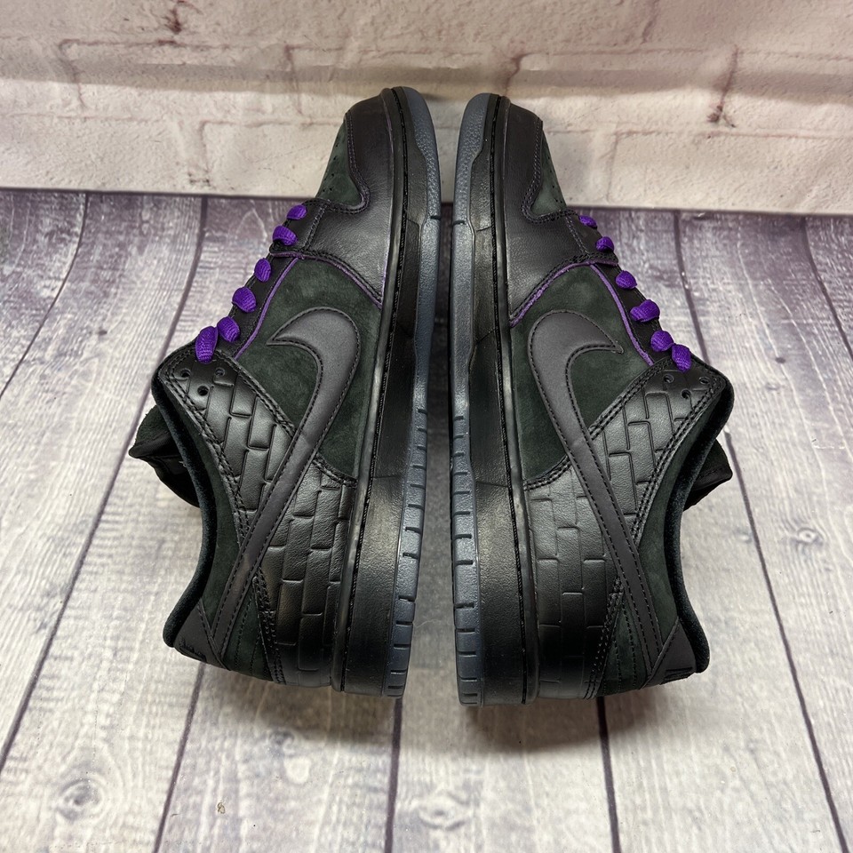 Nike SB Dunk Familia Low First Avenue Prince Black Purple Shoes Men’s ...