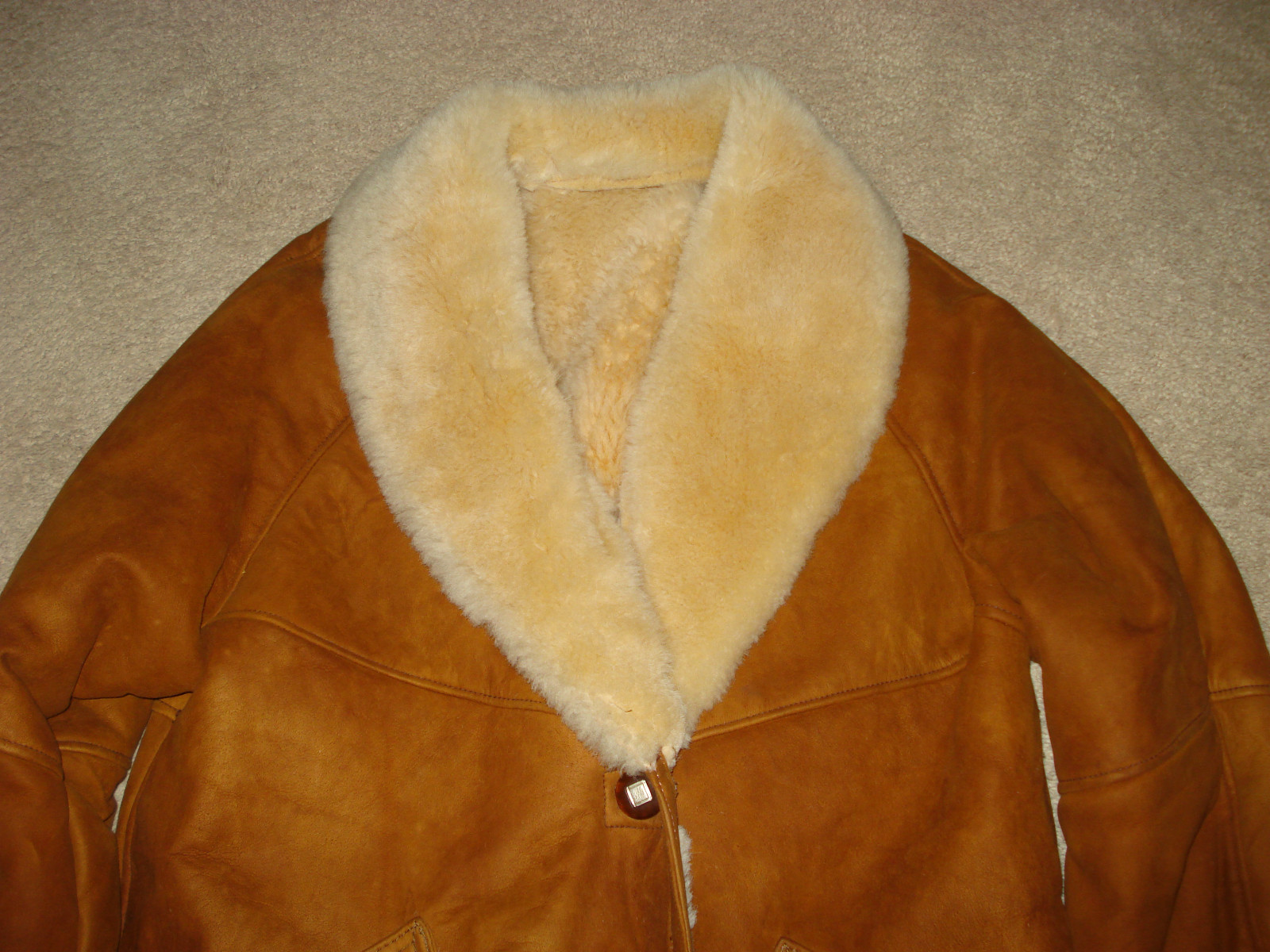 Unisex Handmade Animal Skin Jacket Men's Size Small /… - Gem