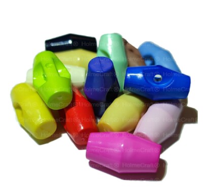 Duffle Toggle Baby Buttons 20mm white pink blue cream mint lemon red ...