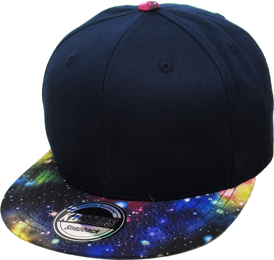 Fashion Galaxy Print Hiphop Cap Snapback Baseball Cap Adjustable Hat ...