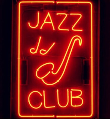 Club Jazz Saxophone Neon Lamp Sign Light 20"x10" Display Artwork Wall ...