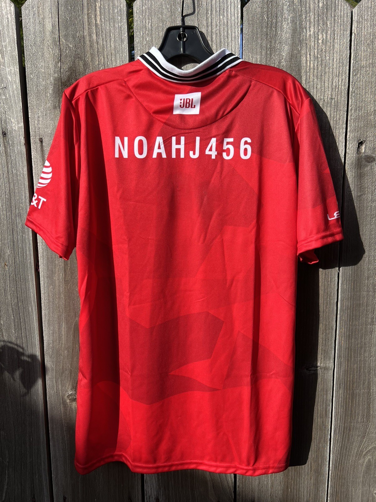 Noahj456 100 Thieves Custom 1of1 Gaming Jersey Fortnite Valorant Call ...