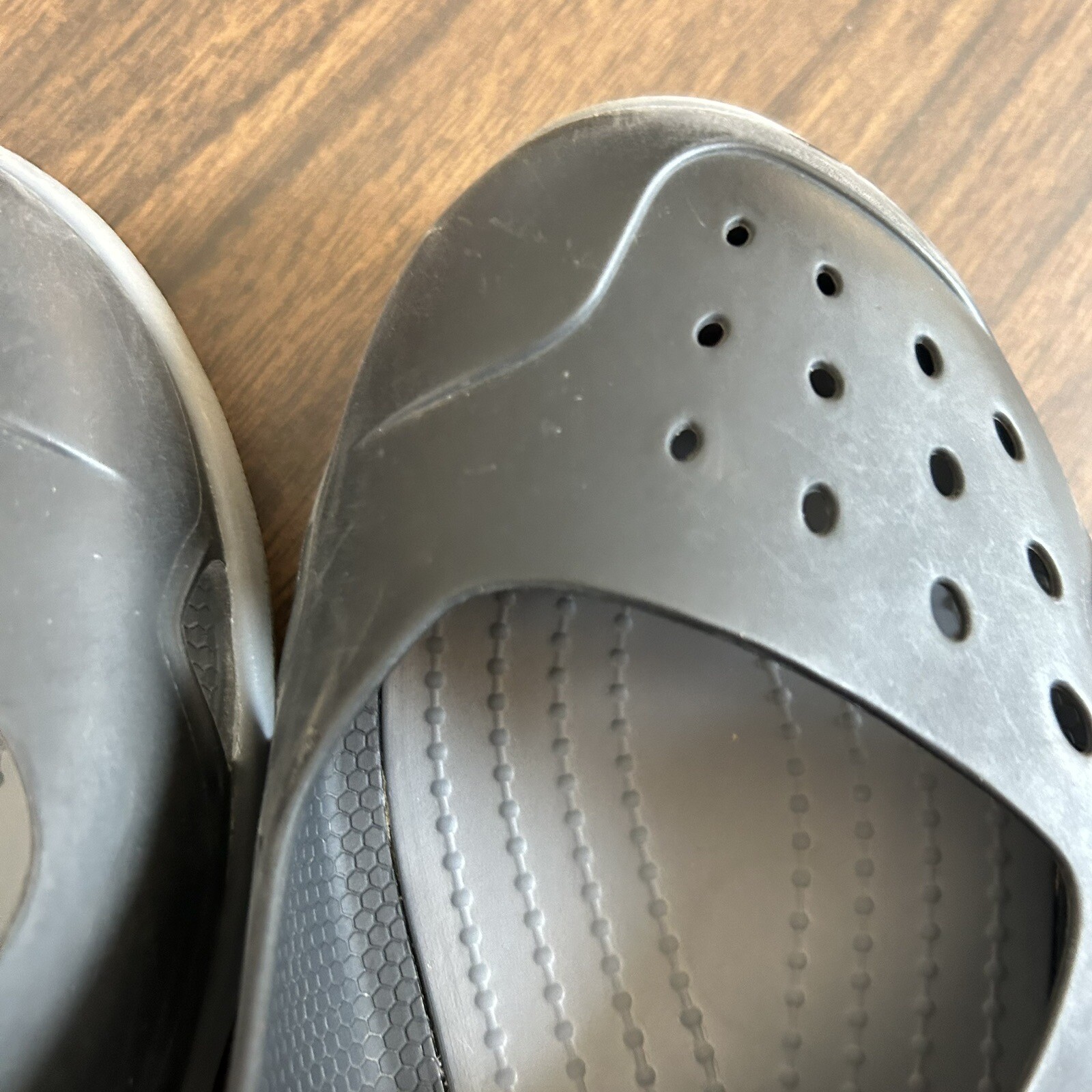 CROCS Iconic Swiftwater Black Closed Toe Slingback Wo… - Gem