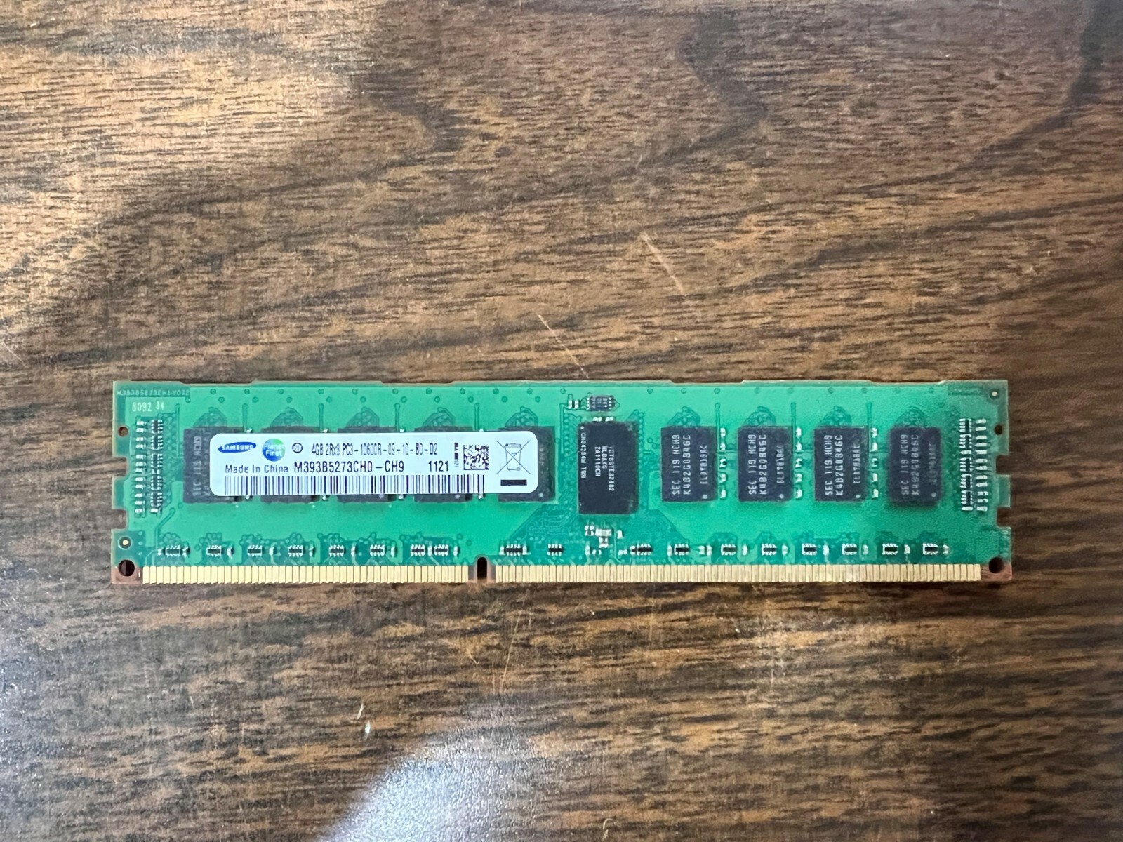 Samsung 4GB 2Rx8 PC3-10600R-09-10-B0-D2 Memory RAM M393B5273CH0-CH9 | eBay