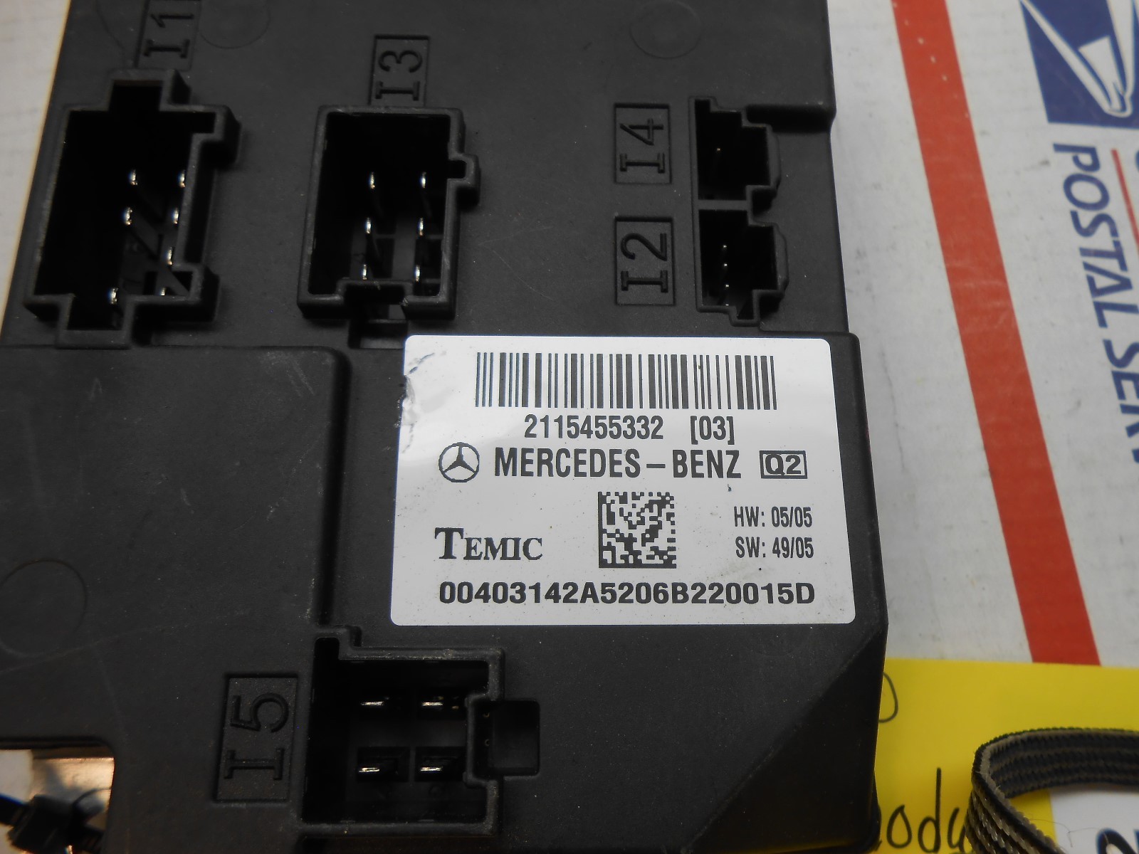 07-09 Mercedes E350 body control module 2115455332 OL0272 | eBay