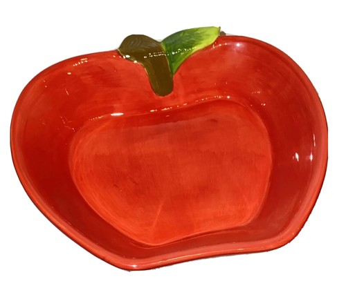 Plentiful Pantry Red Apple Baking Dish Farmhouse Harvest Kitchen Decor ...