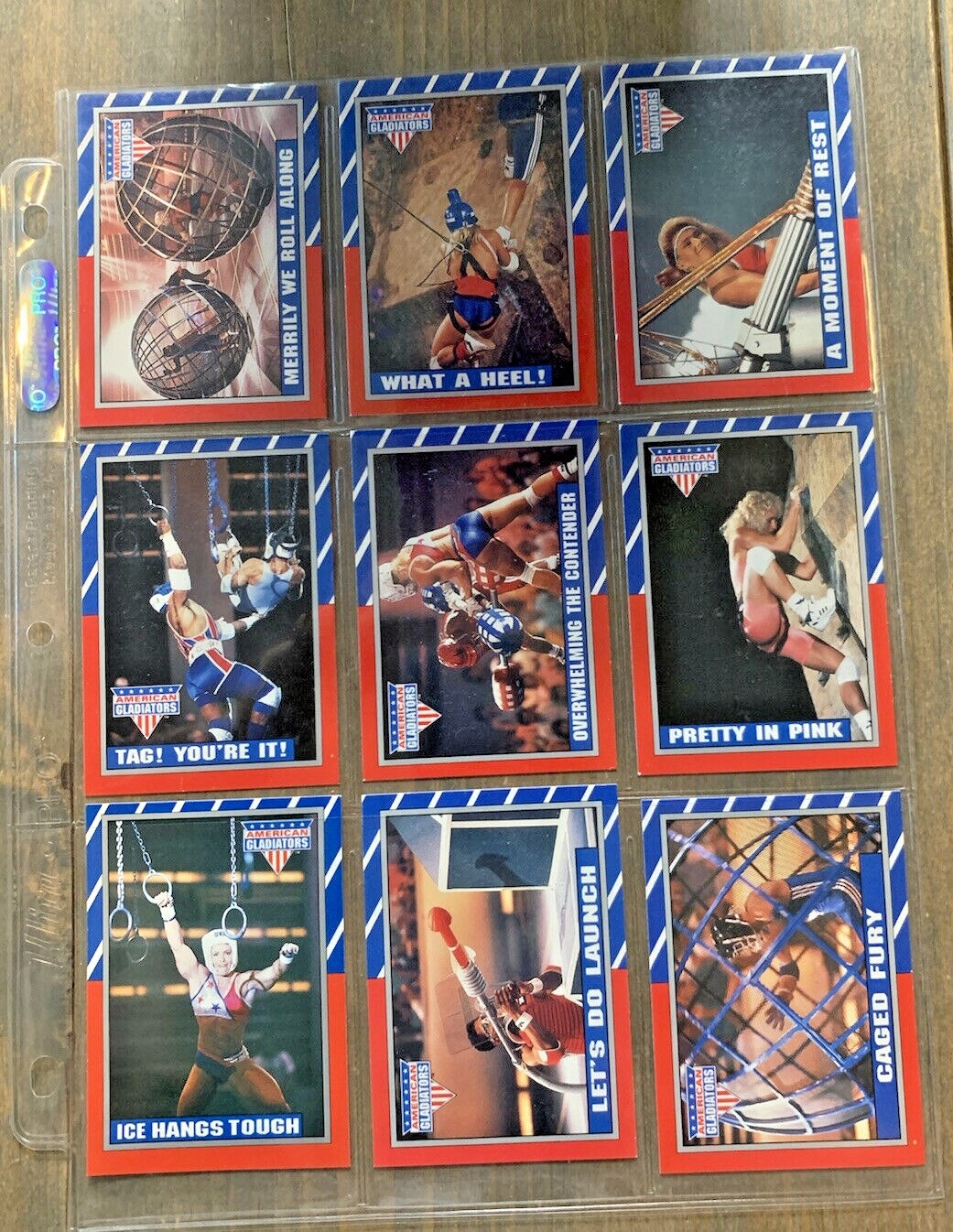 American Gladiators 1991 Trading Cards Lot of 13 Collectible | eBay