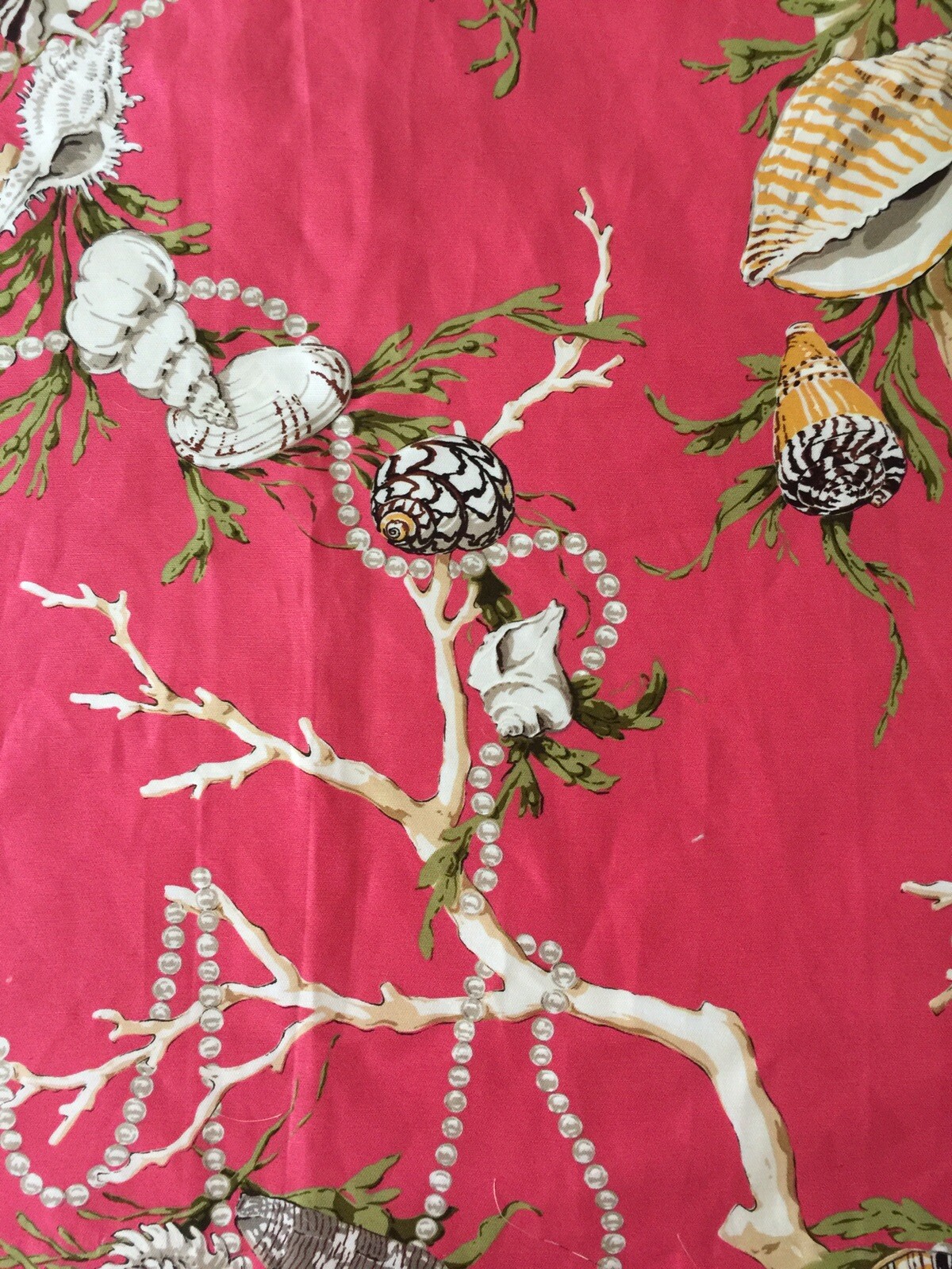 Brunschwig & Fils 1 Pcs Fabric Aphrodites Treasures Linen Cotton Print ...