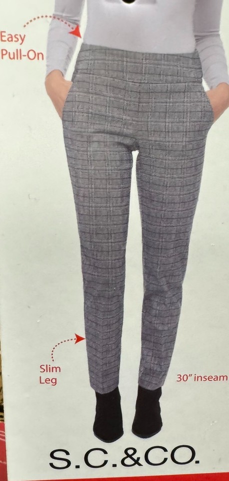 S.C. & CO. Women's Tummy Control Pants 2023 Style | E21 | eBay