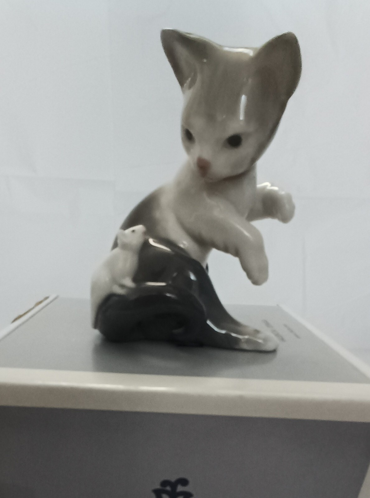 Lladro "Cat & Mouse" Figurine. MIB. #01005236. | eBay
