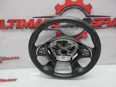 NISSAN PATHFINDER STEERING WHEEL LEATHER, R52, 06/13-04/21 13 14 15 16 ...