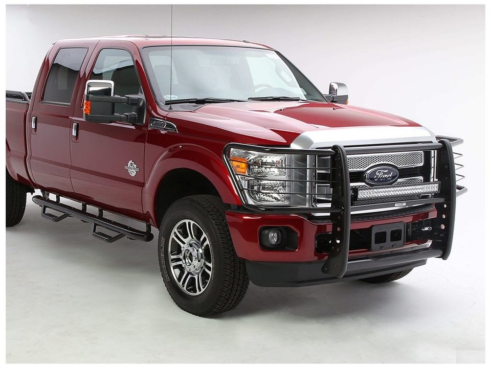 Go Rhino 3371B Front Center 3000 Series StepGuard Center Grille Guard ...