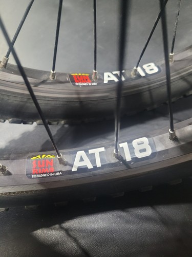 20 inch Bmx Sun Rims AT-18 Set With Redline Sealed Hubs | eBay